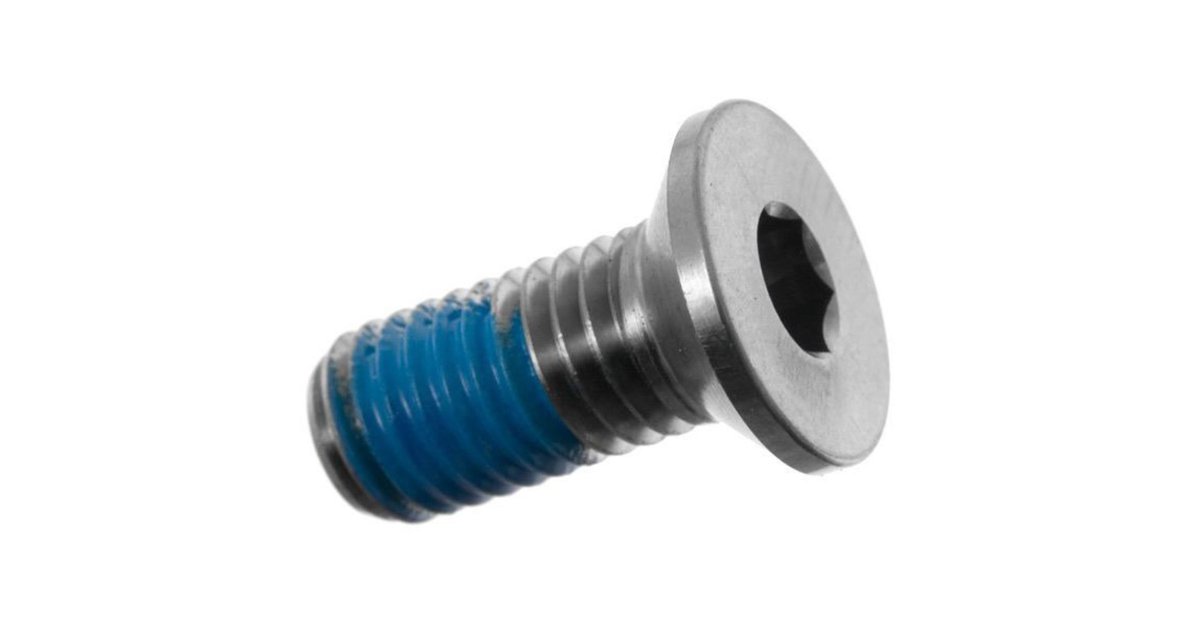 Nukeproof M8 Ti Schraube (Senkkopf) - Neutral