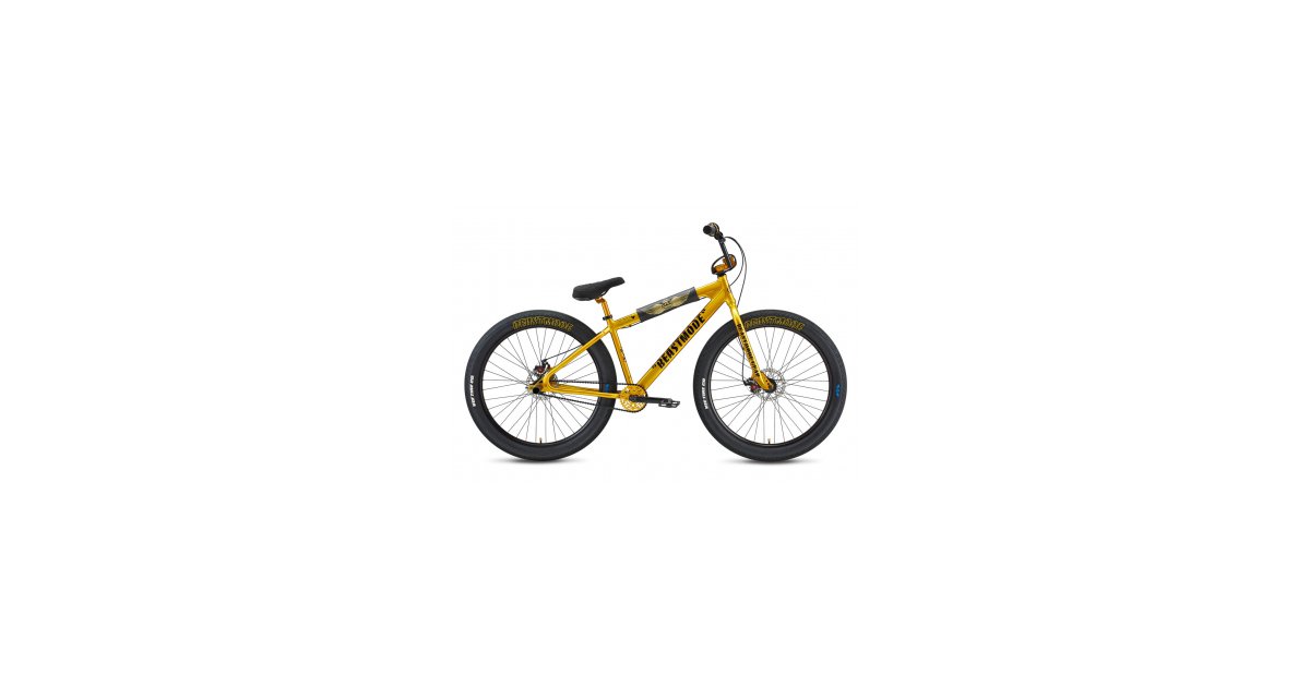 SE Bikes beast mode ripper 27 5 wheelie bike golden 2022