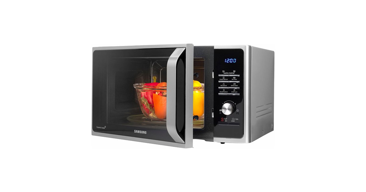 Samsung Mikrowelle MW3000 MS28F303TAS/EG, Mikrowelle, 1000 W, mit ...
