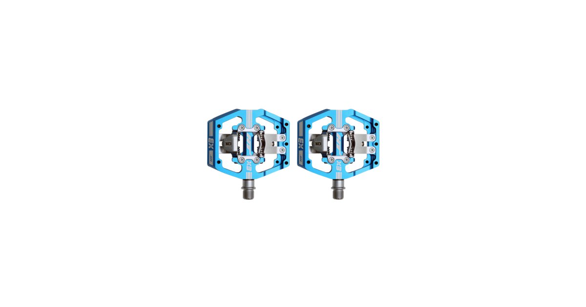 Ht Components x3 pedals marine blue