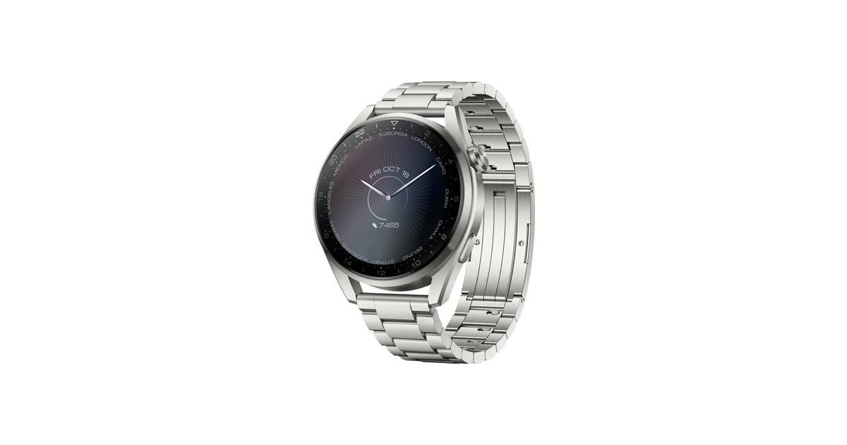 Huawei Watch 3 Pro Elite Smartwatch 46 mm Uni Silber