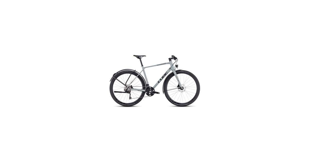 Cube nulane pro fe fitness bike shimano grx 10s 700 mm grau 2023