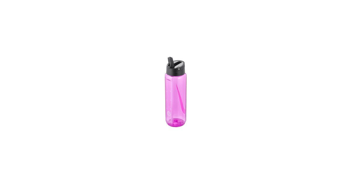 Nike tr recharge chug trinkflasche 700ml transparent pink
