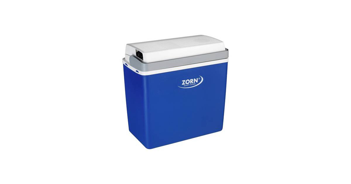 Zorn Z24 12V Kühlbox Thermoelektrisch 12 V Blau-Weiß 20 l Kühlt bis zu ...