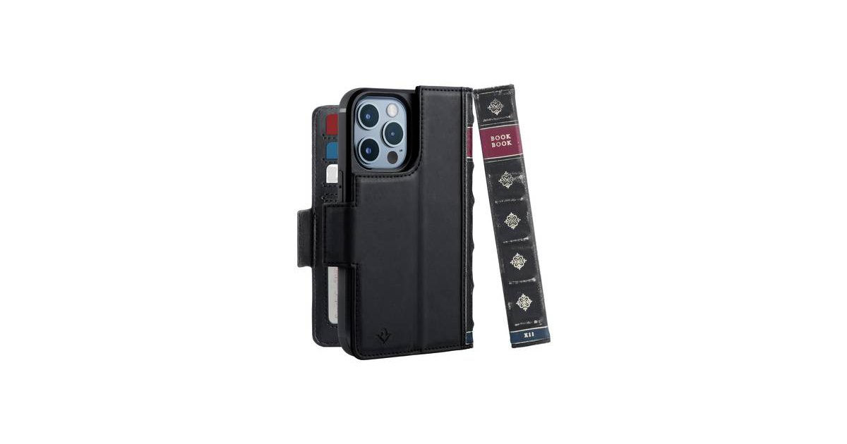 Twelve South BookBook Booklet Apple iPhone 13 Pro Schwarz