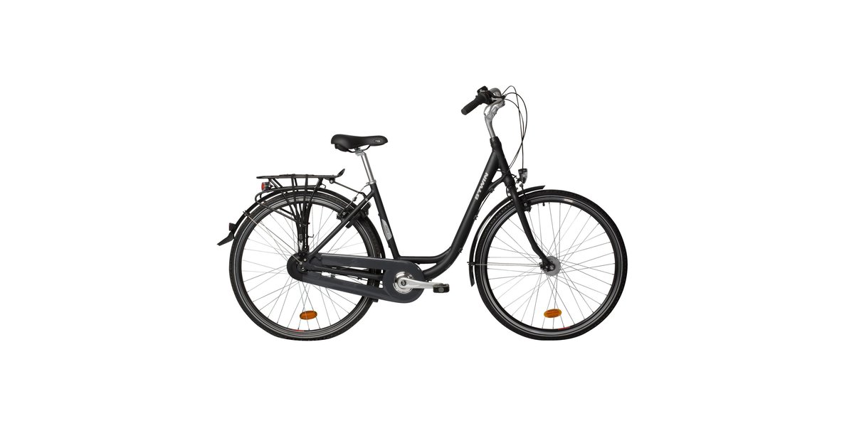 ELOPS City Bike 28 Zoll Elops 920 LF Damen dunkelgrau