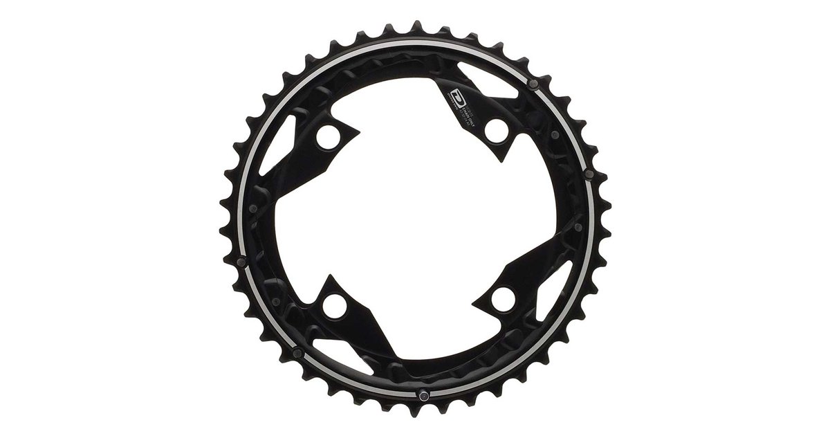 Shimano M610 Triple Chainring Schwarz 42t