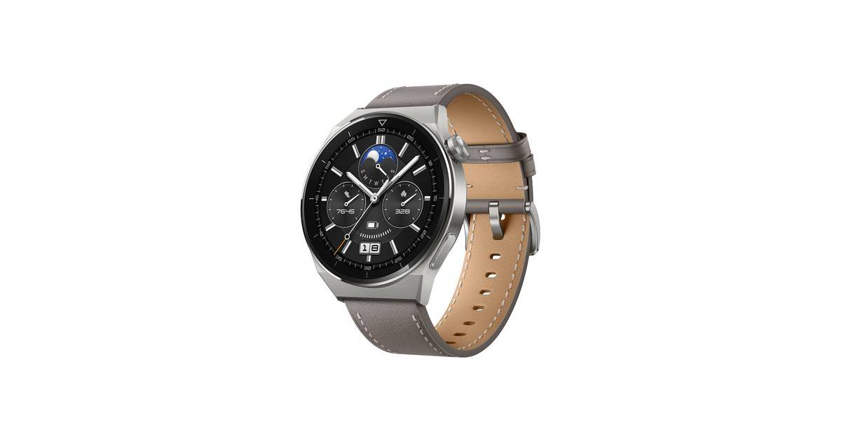 Huawei Watch GT3 Pro Smartwatch 46 mm Uni Grau