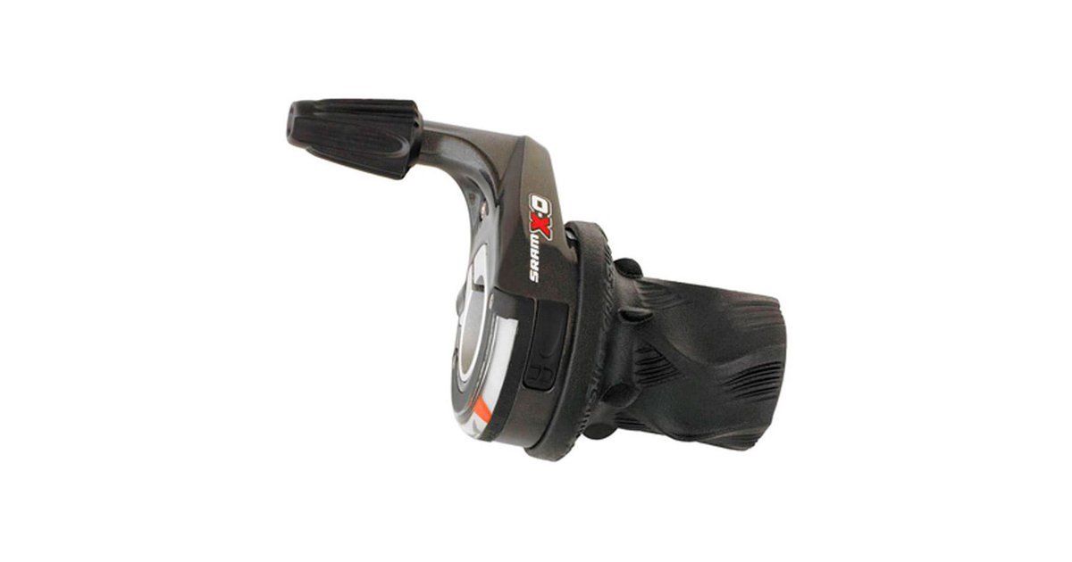 SRAM X-0 Twister Micro Front Shifter Schwarz