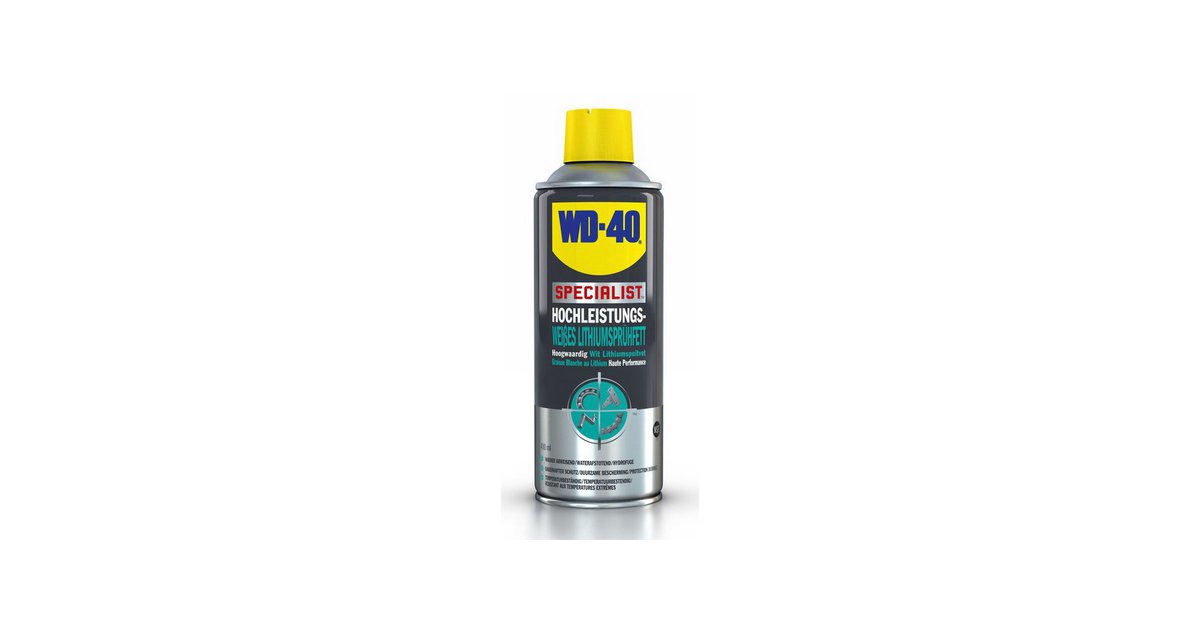 WD-40 Weißes Lithiumsprühfett Specialist (400ml