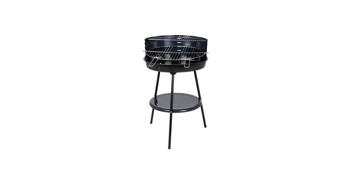 Tepro Garten Highland Rund Grill mit Windschutz Grill-Fläche ...