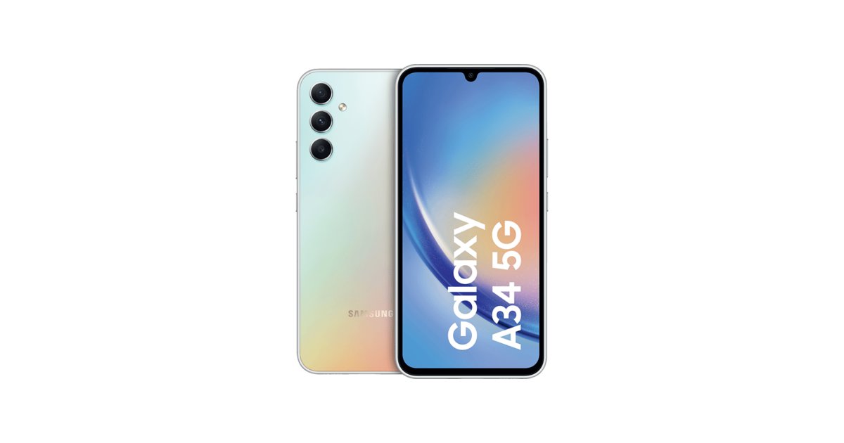Samsung Galaxy A34 5G 256 GB Awesome Silver Dual SIM