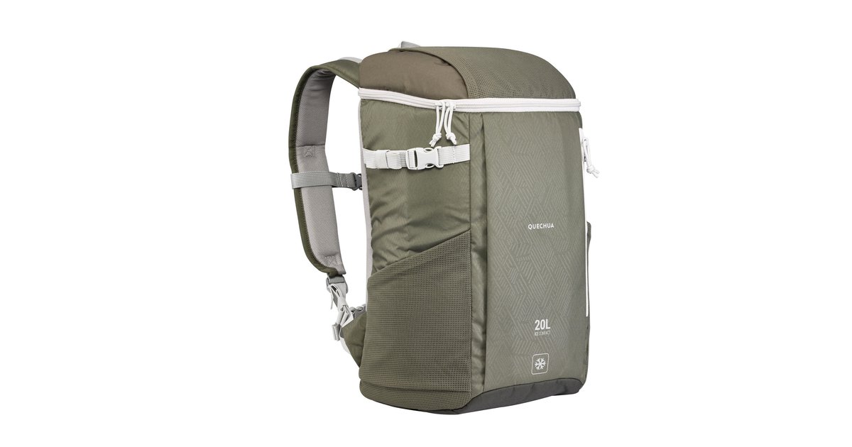 Quechua Kühlrucksack Ice Compact NH100 20 l blau