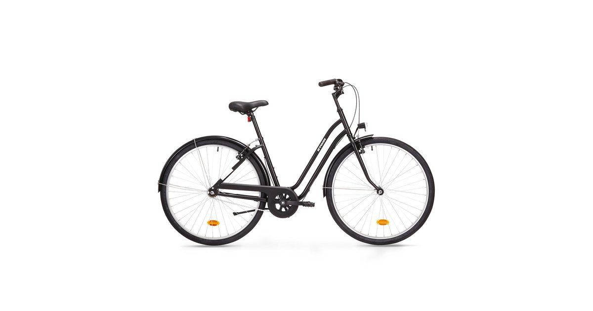 Elops City Bike 28 Zoll Elops 100 LF schwarz