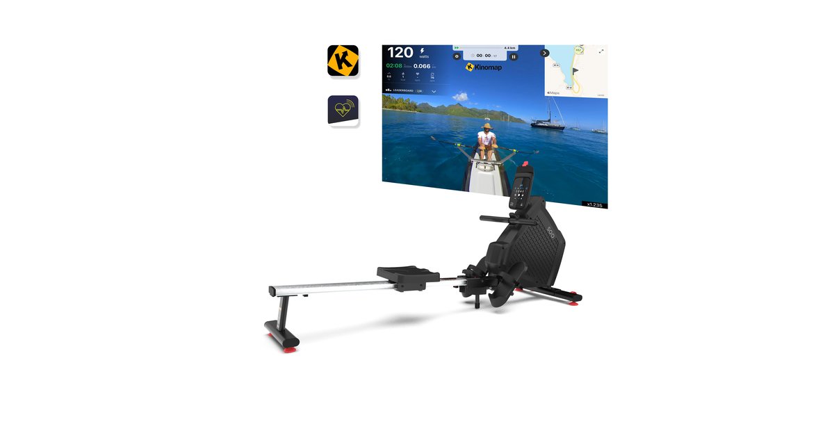 Domyos Rudergerät 500B Self Powered mit App-Steuerung