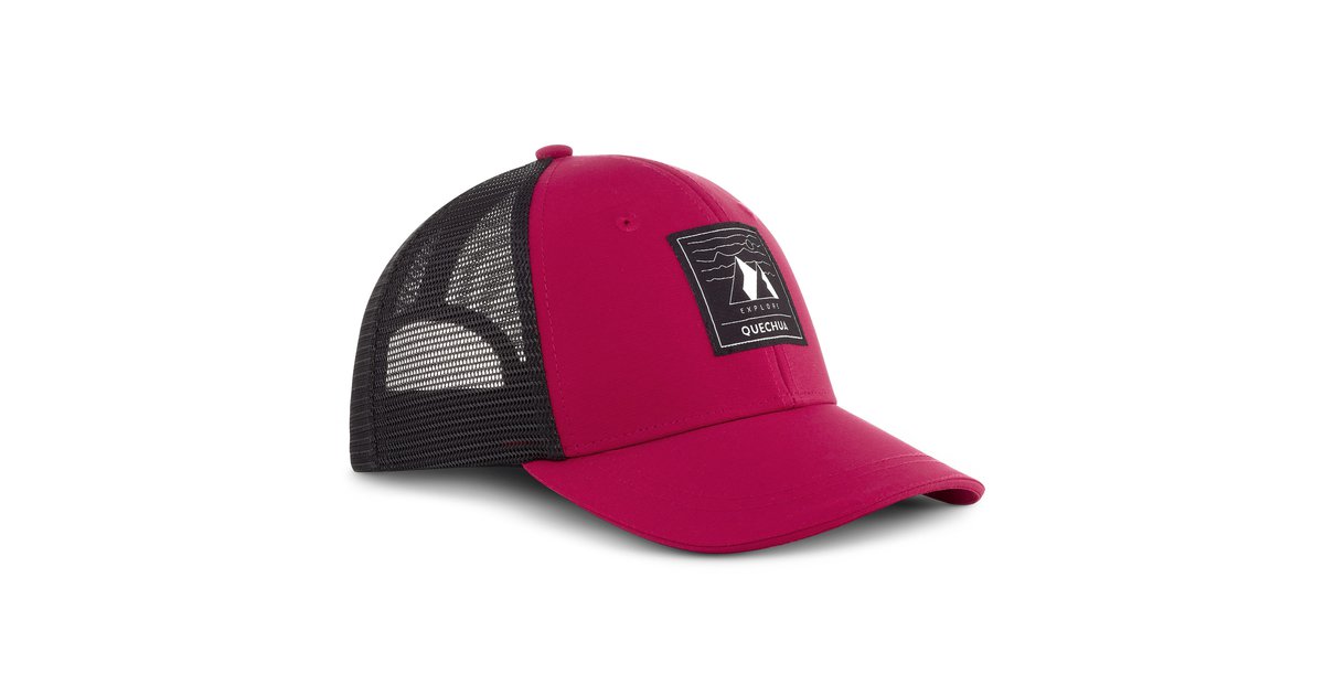 Quechua Cap Schirmmütze Trucker Kinder - MH100 rosa