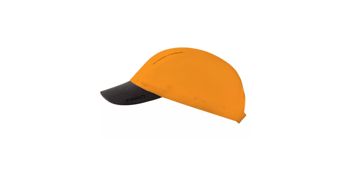 Kalenji Lauf-Cap Trail Sahara-Mütze anpassbar mango