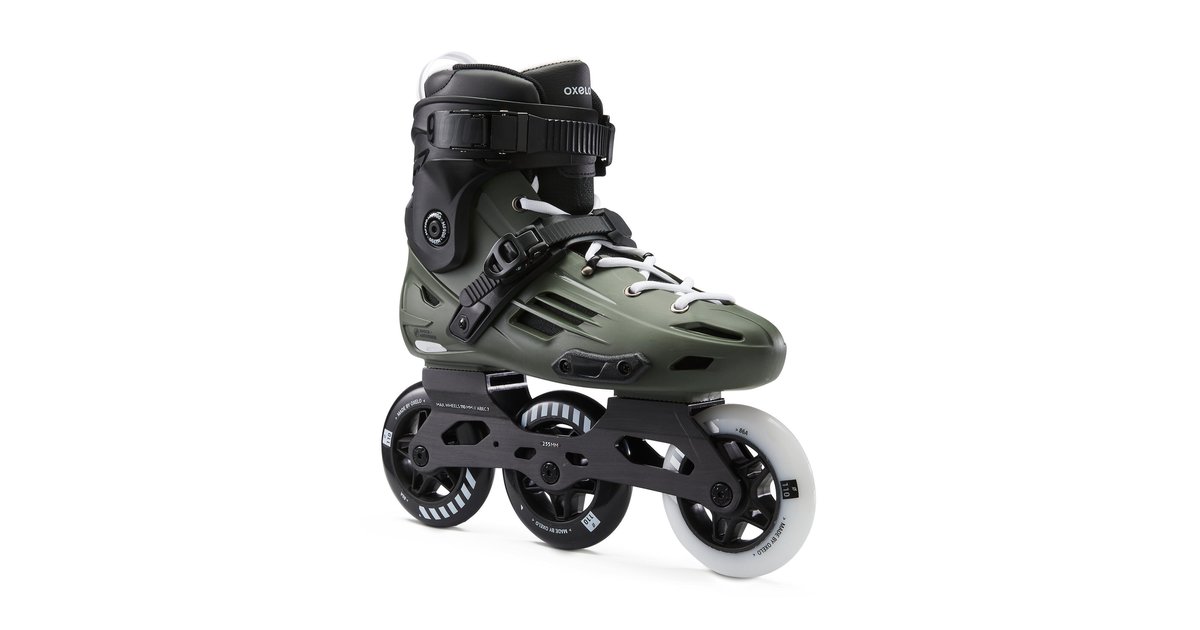 OXELO Inline Skates Inliner Triskate Freeskate MF900 HardBoot ...