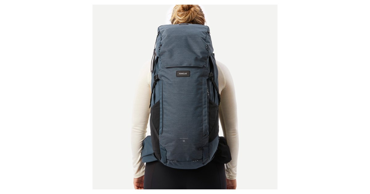 Forclaz Reiserucksack Damen Kofferöffnung Backpacking - Travel 900 - 50 ...