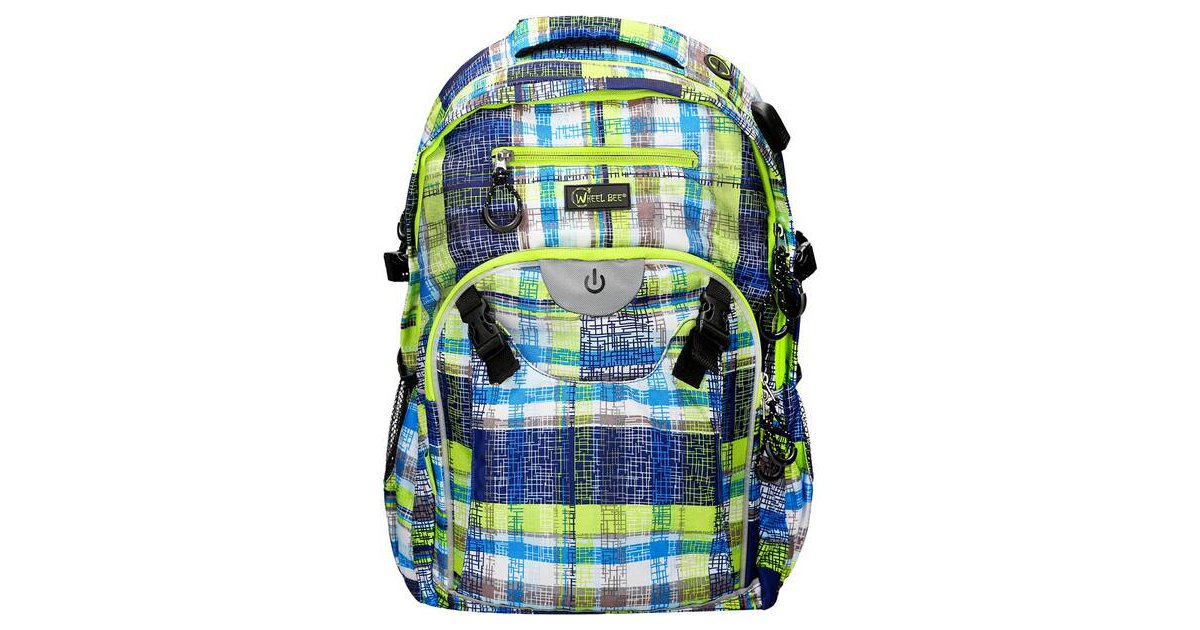 WHEEL BEE Wheel Bee® Backpack Generation Z - Blue/Green/White