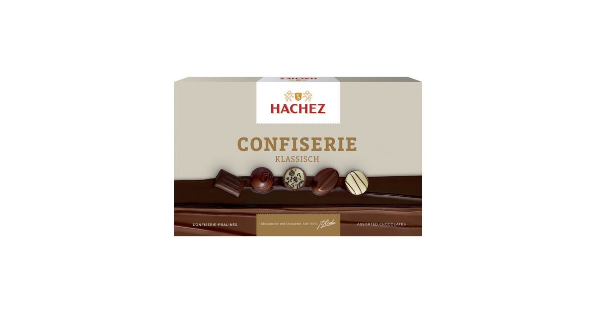 Hachez Hachez Confiserie Pralinés Klassisch, 200 g
