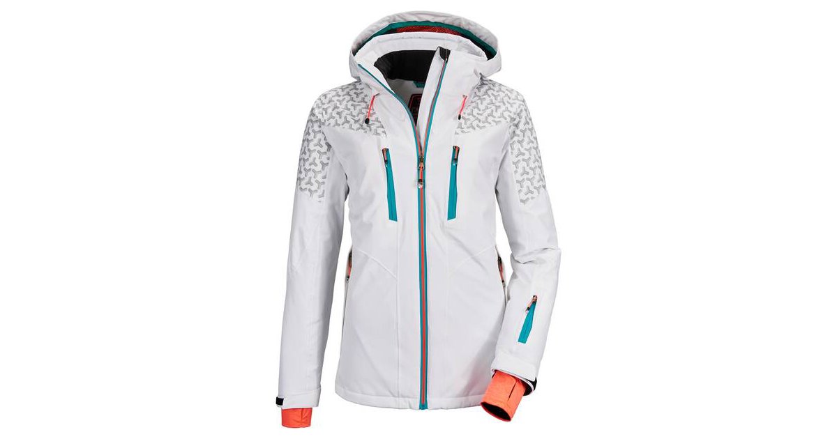 Killtec Damen Skijacke mit abzippbarer Kapuze und Schneefang Savognin