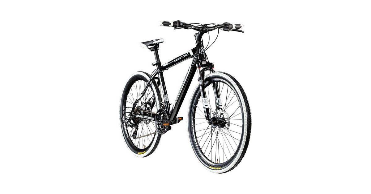 Galano Galano Toxic 26" Mountainbike Hardtail, schwarz/weiß, 46 cm