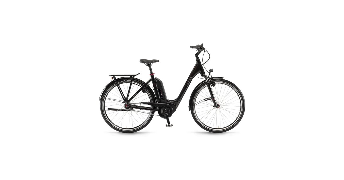 Winora Sima N7Eco 400 Pedelec E-Bike Trekking Fahrrad schwarz 2021 50cm ...