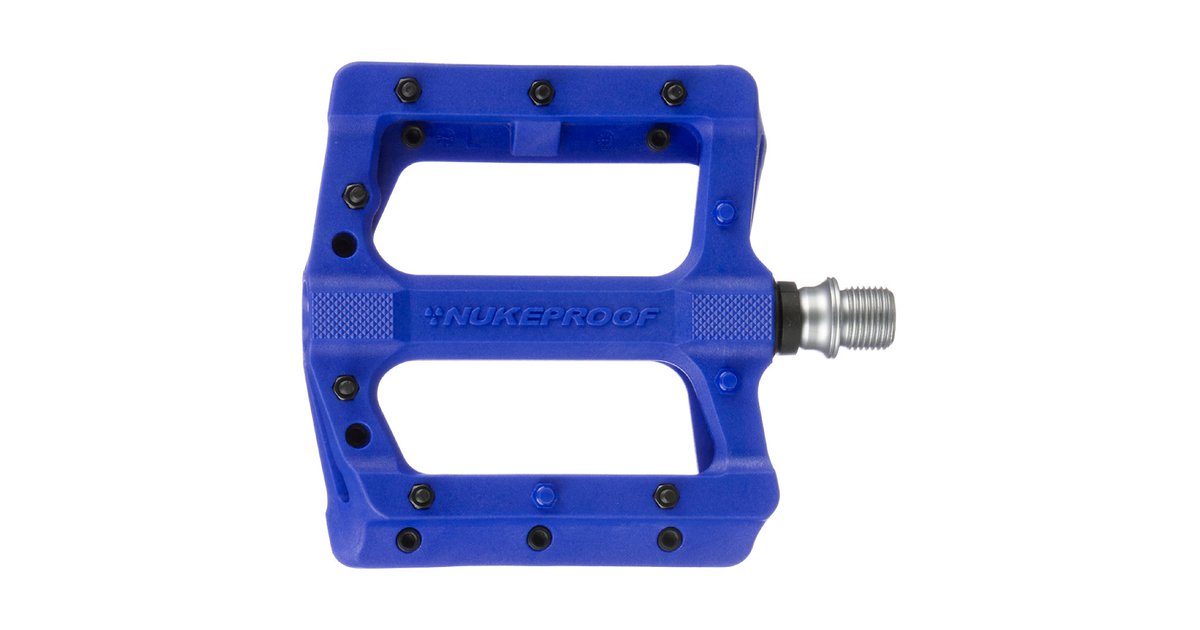 Nukeproof Neutron EVO Plattformpedale (Electron EVO) - Blau}