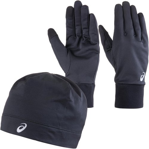 Asics Set Mütze und Handschuhe