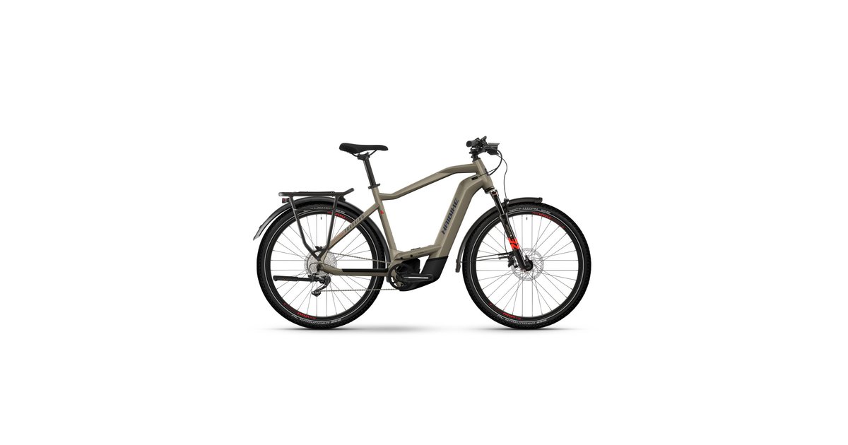 Haibike Trekking 8 High 27.5 Pedelec E-Bike Trekking Fahrrad sand beige ...