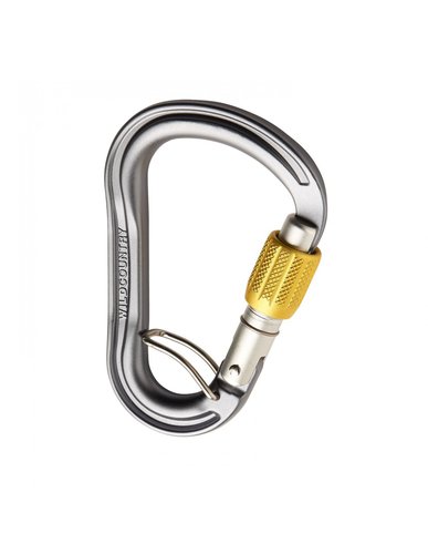 Wild Country Xenon HMS Screwgate Sicherungskarabiner, greyyellow ...