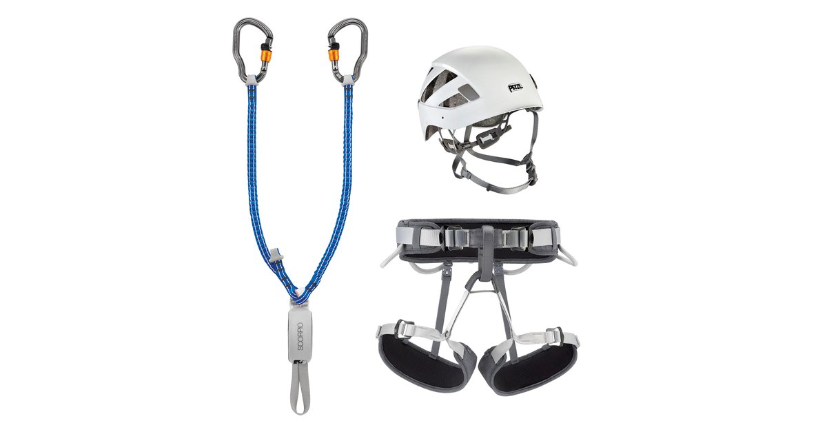 Petzl KIT VIA FERRATA VERTIGO Klettersteigset Kinder