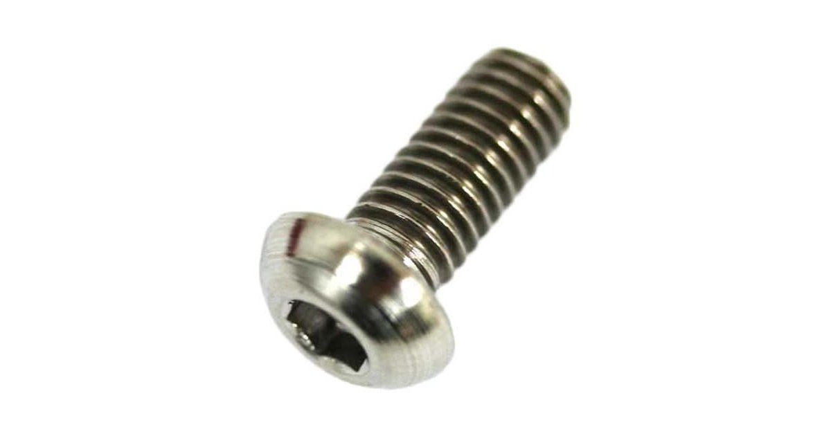 Msc Allen Titanium Bolt M6x15 Mm Iso7380 Gr6 Silber M6 x 15 mm