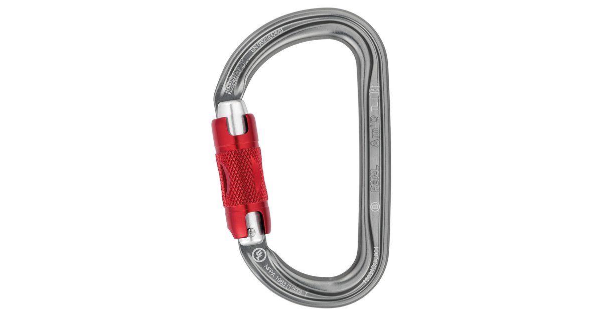 Petzl Am'D Twist-Lock Karabiner