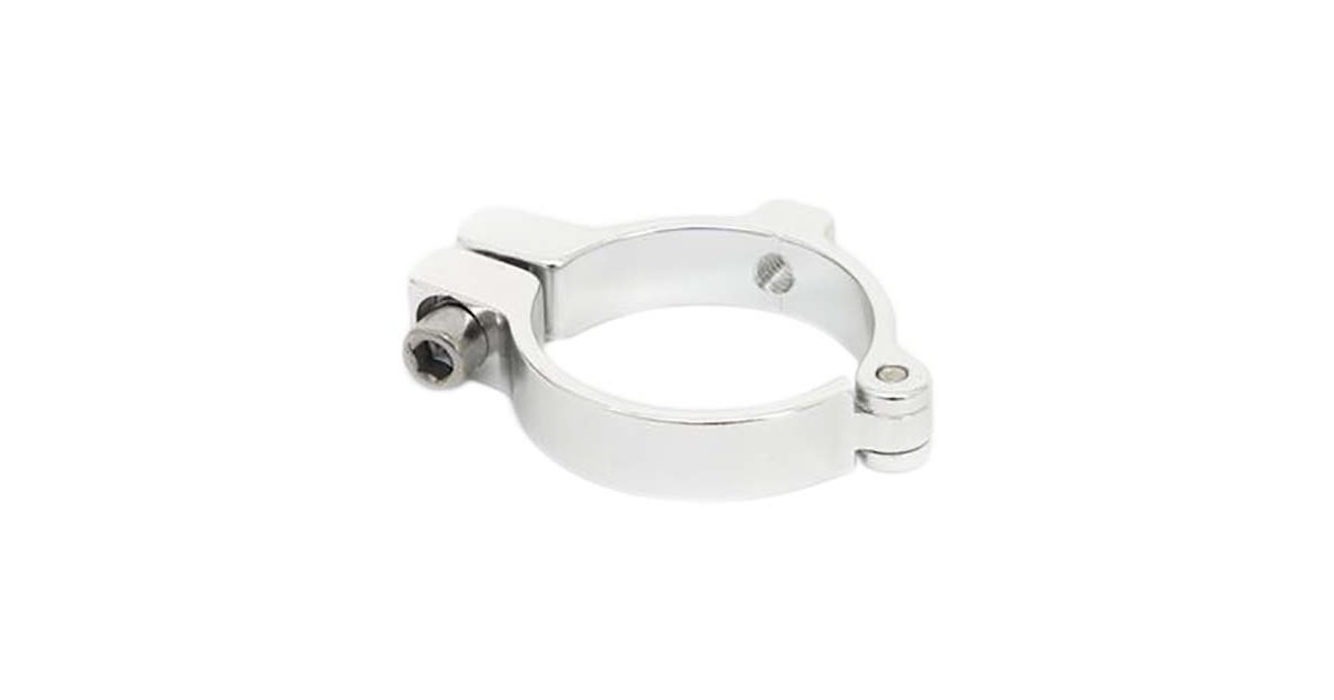 Msc Chainguide Adaptor Clamp Silber 31.8 mm