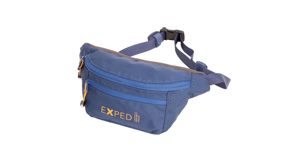 Exped Mini Belt Pouch Hüfttasche (Größe One Size, navy) DWR Imprägnierung