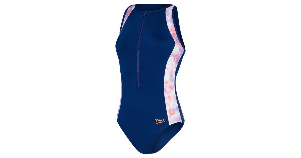 Speedo Damen Badeanzug PNL PT HYST AF BLUE/PURPLE