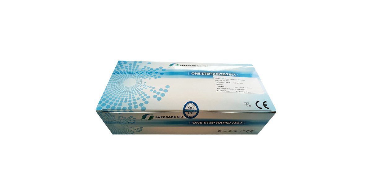 Safecare Bio-tech Covid-19 Saliva (Spucktest) Profi Antigen-Schnelltest