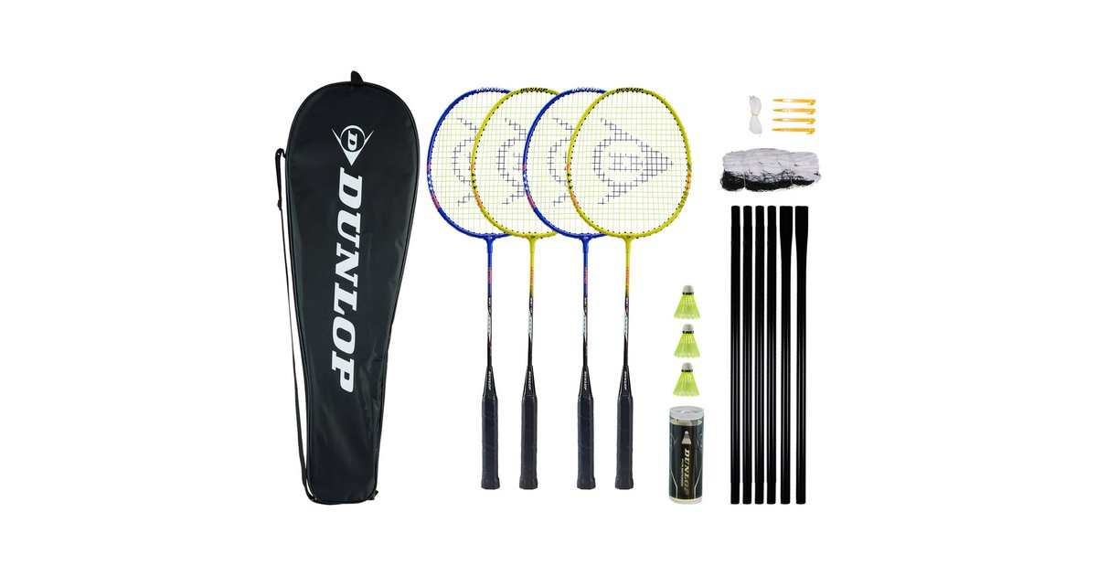 Dunlop NITRO-STAR SSx 1.0 4P SET Badminton Set