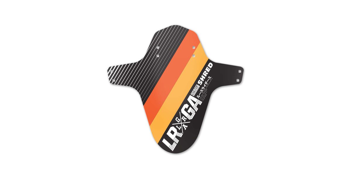 Loose Riders Mudguards Vhs Black