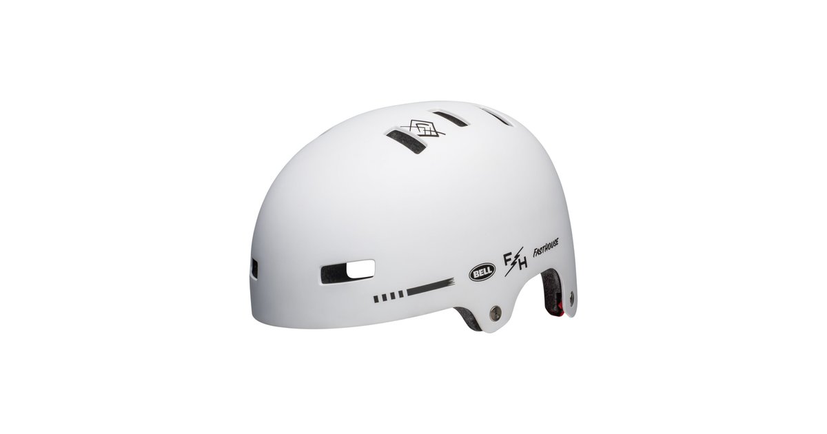 Bell LOCAL matte white fasthouse S