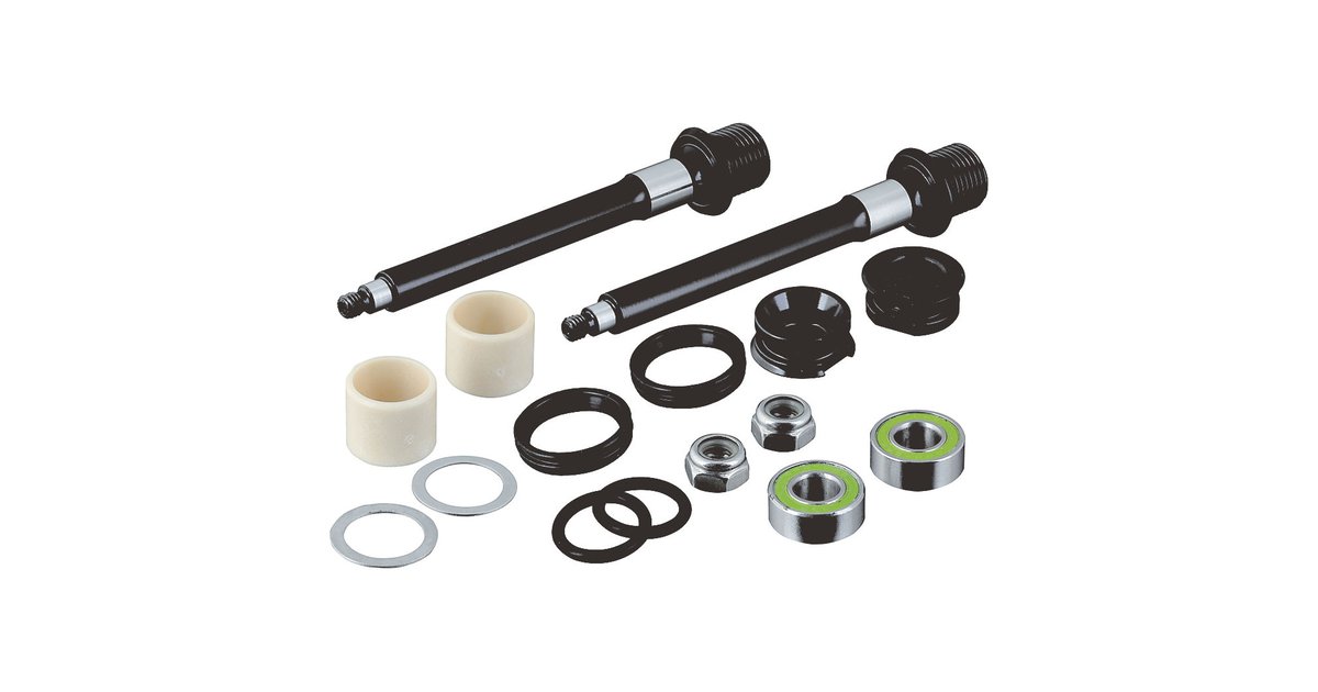 Spank Spoon Pedalachsenset - n/a - 90 Pedal Axle Kit}