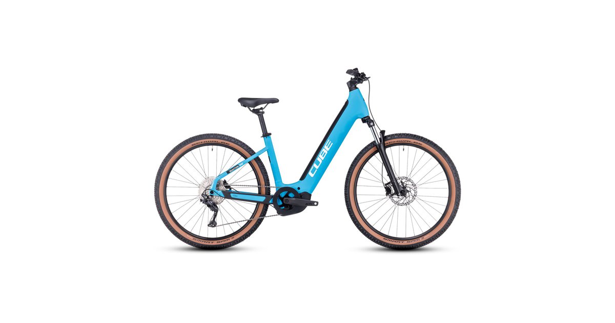 Cube Reaction Hybrid ONE 625 skyblue´n´white 2023 Easy Entry M