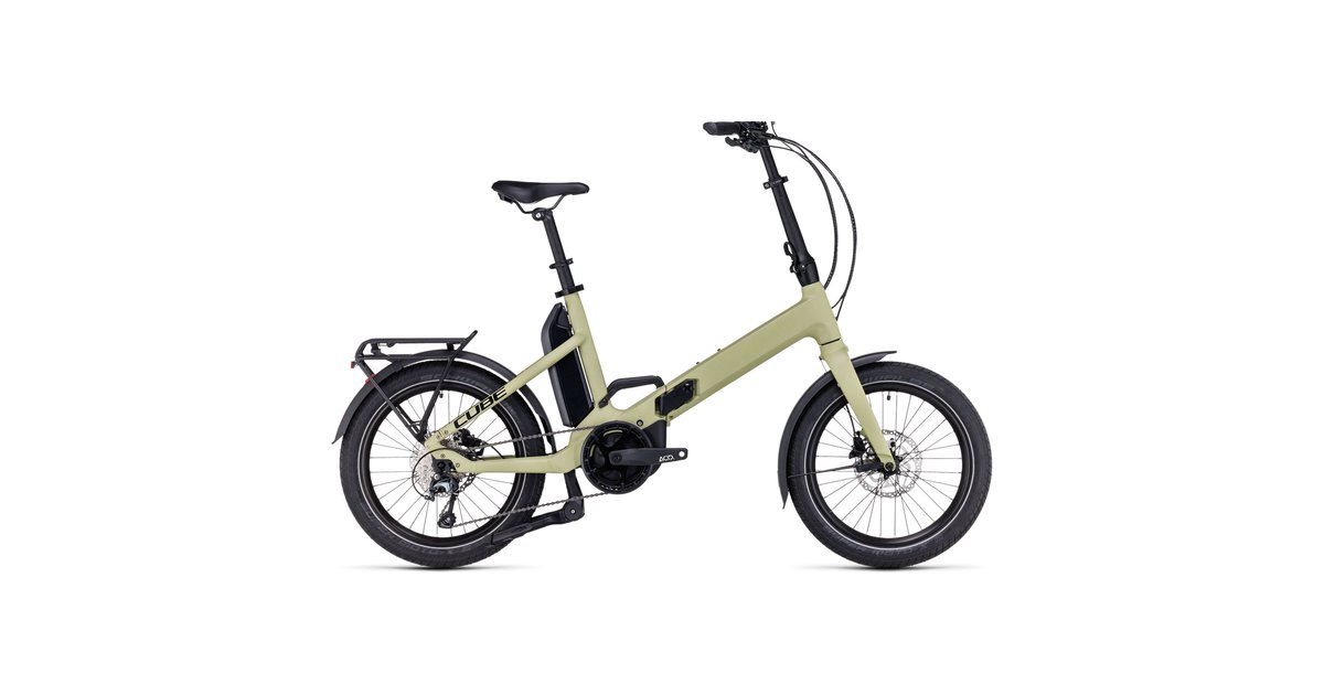 Cube Fold Sport Hybrid 500 green´n´black 2023 20"