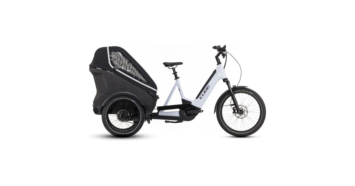 Cube Trike Hybrid Family white
