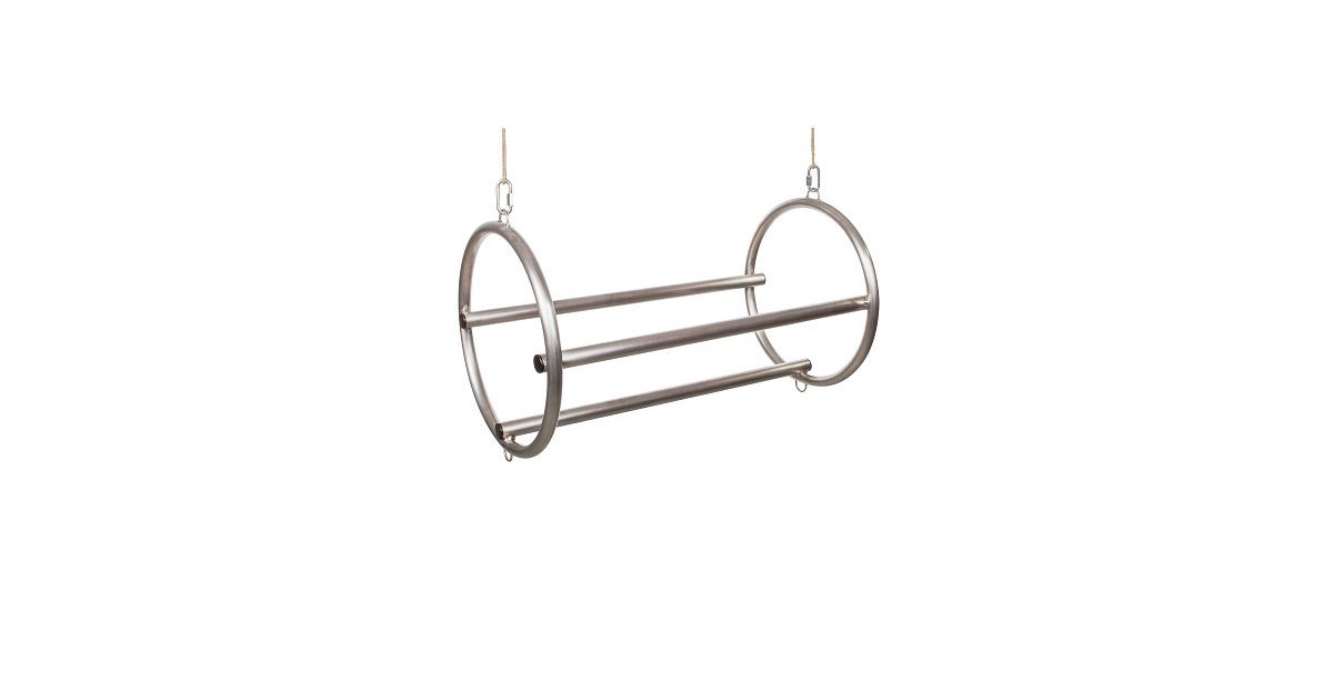 Sport-thieme Tripez-Set "Premium", Tripezstangen aus Edelstahl