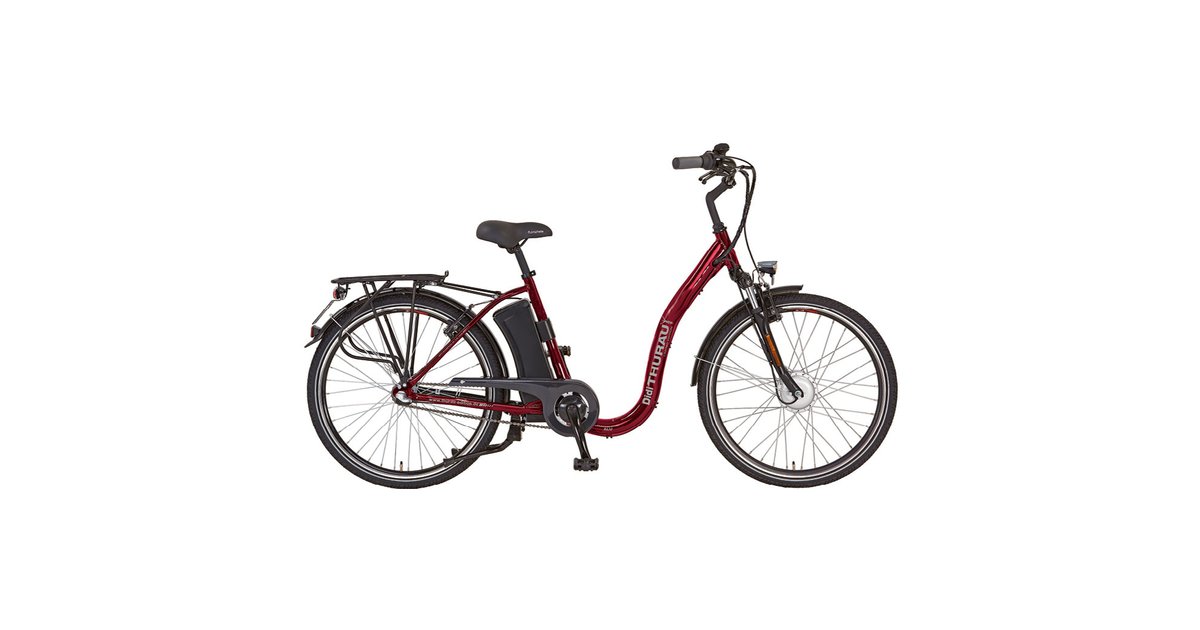 Didi Thurau Edition E-Bike "Alu City Rad-Roller 3in1 Plus", 3 Gang ...