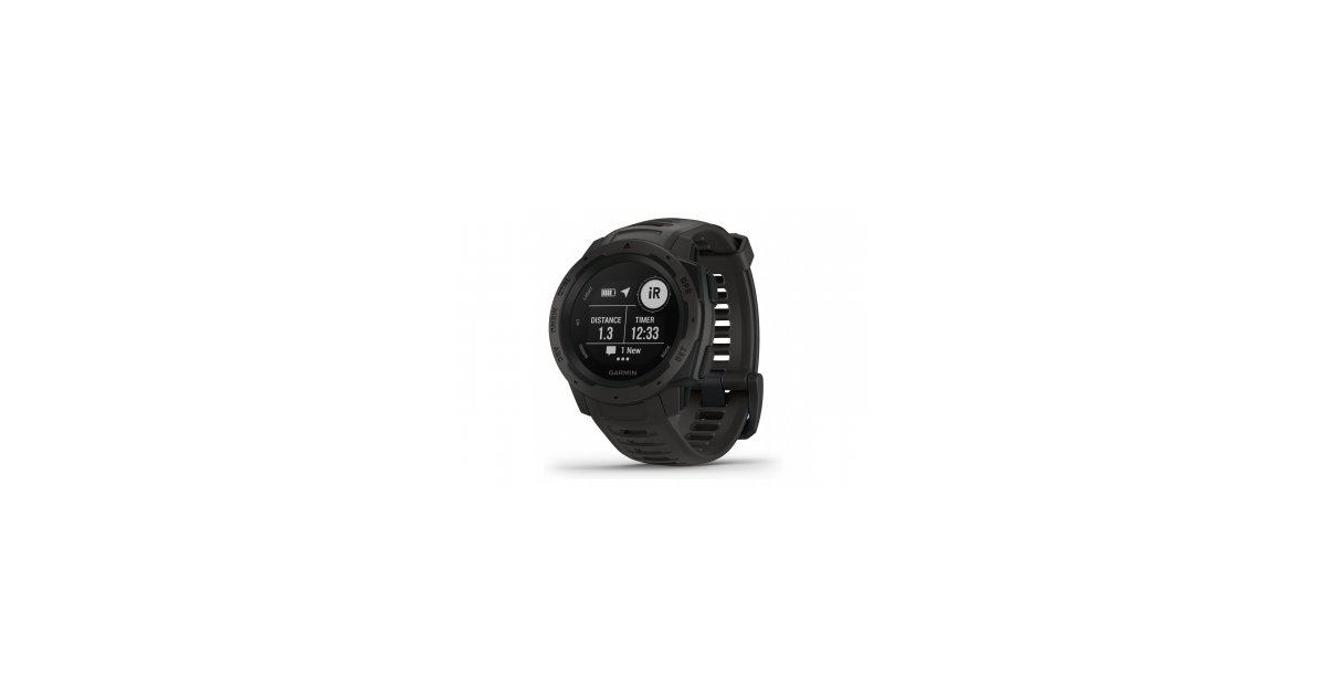Garmin instinct black gps uhr graphite gray