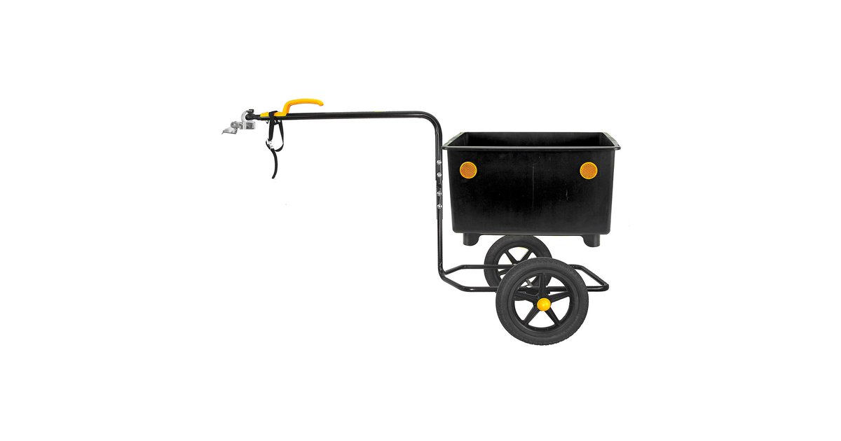 Messingschlager Eco Trailer Maxi Gepäckanhänger Fahrradanhänger ...